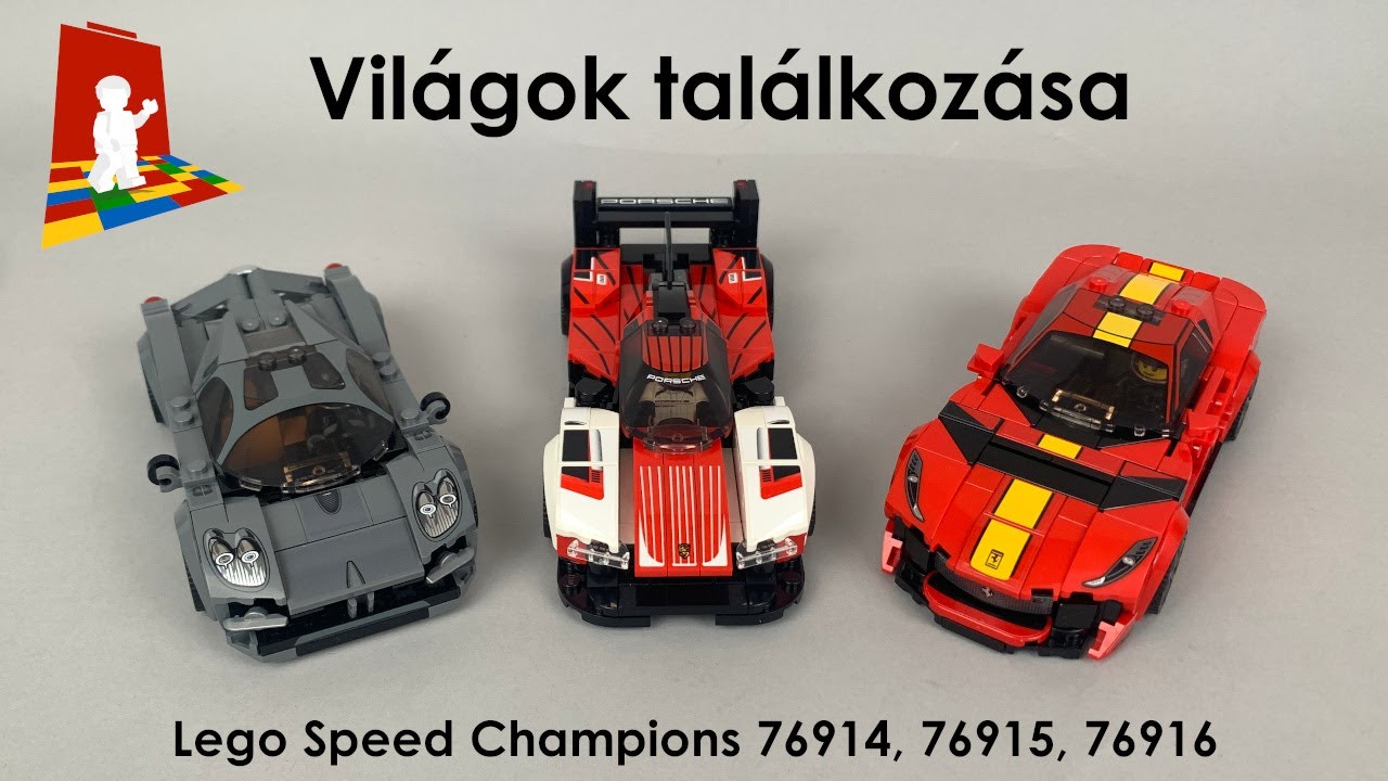 Hétfői bemutató - Az új hullám - Lego SP 76914, 76915, 76916 - YouTube
