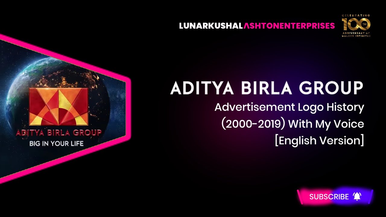 Aditya Birla Group Advertisement Logo History (2000-2019) with My Voice ...