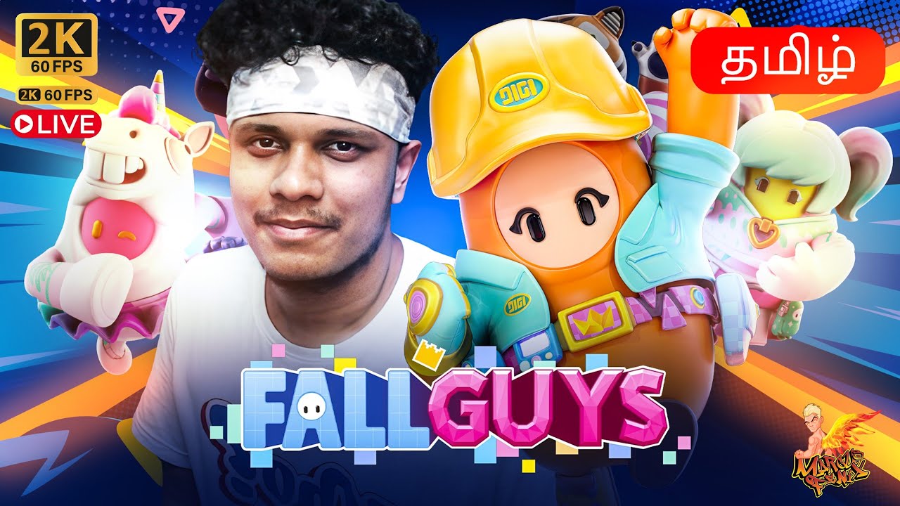 Fall Guys | 2K 60 FPS | Fall Guys Tamil | Fall Guys: Ultimate Knockout Tamil | Tamil Gaming ...
