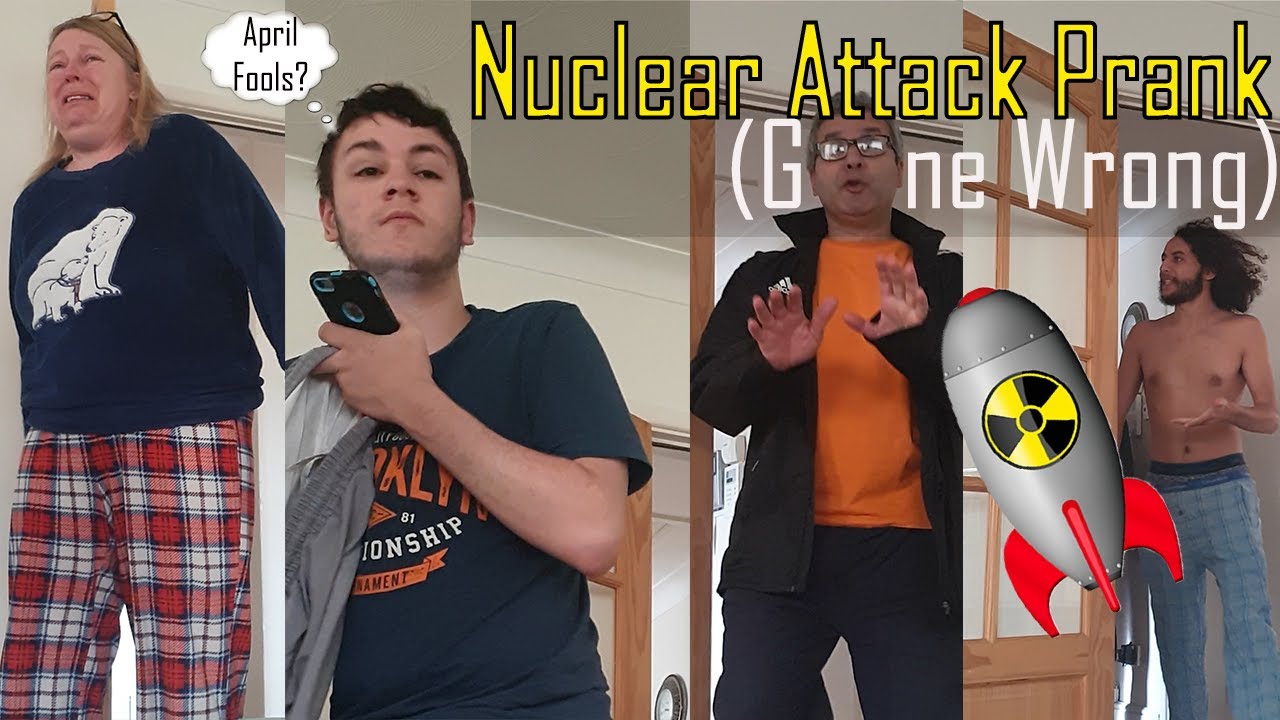 APRIL FOOLS!! Nuclear-Attack Prank on little brother (Gone-Wrong) - YouTube