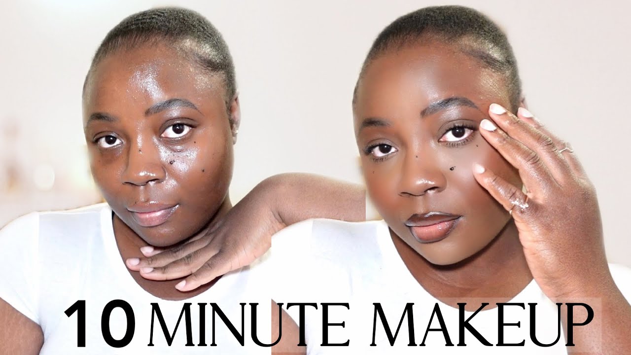 10 MINUTE EVERYDAY MAKEUP FOR WORK, ERRANDS & SCHOOL. NO FOUNDATION, NO FALSE LASHES, NO BAKING ...