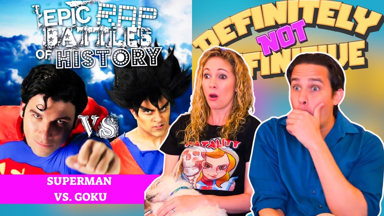 Epic Rap Battles of History Goku vs Superman Reaction - YouTube