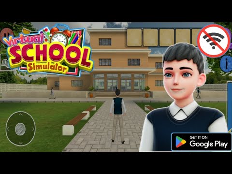 REVIEW GAME SIMULASI - Virtual High School Simulator ANDROID GAMEPLAY || Offline - YouTube