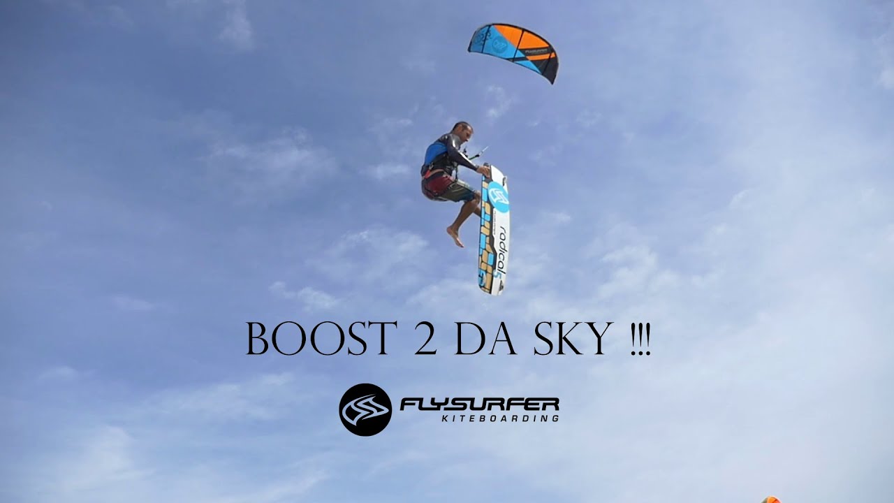 BOOST 2 da sky!!! With Flysurfer Kiteboarding - YouTube