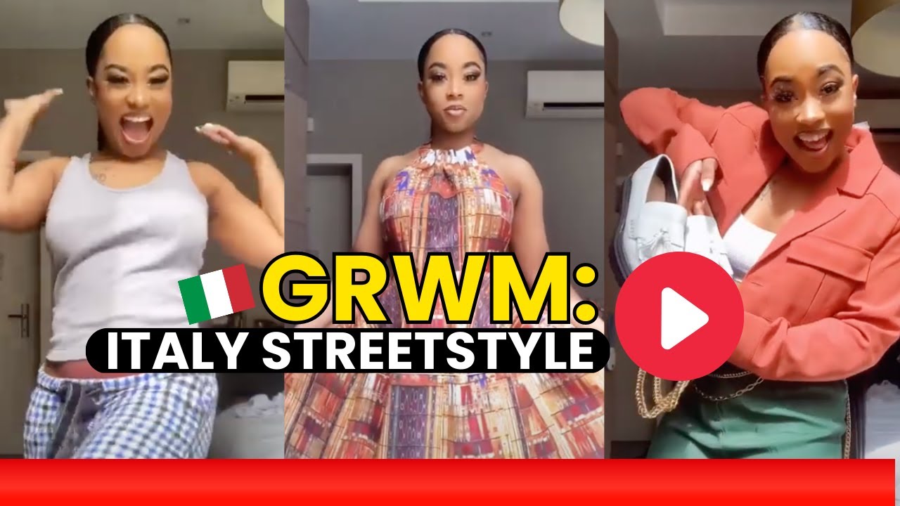 🇮🇹GRWM OOtD🔥: How I Styled Myself in Rome, Italy Streetwear Style🇮🇹 ...