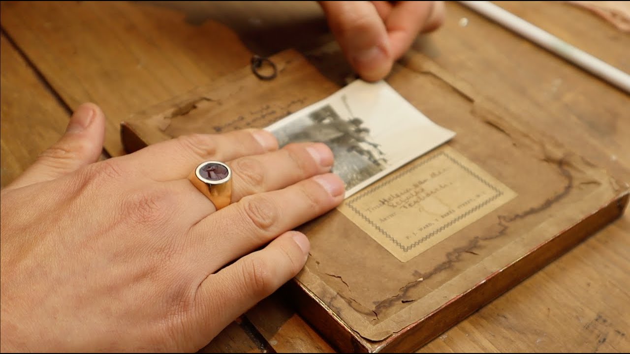 Poetic Assemblages - New Series with Found Photos and Found Objects - YouTube