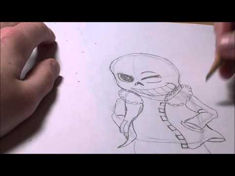 How to Draw: Sans the Skeleton - YouTube