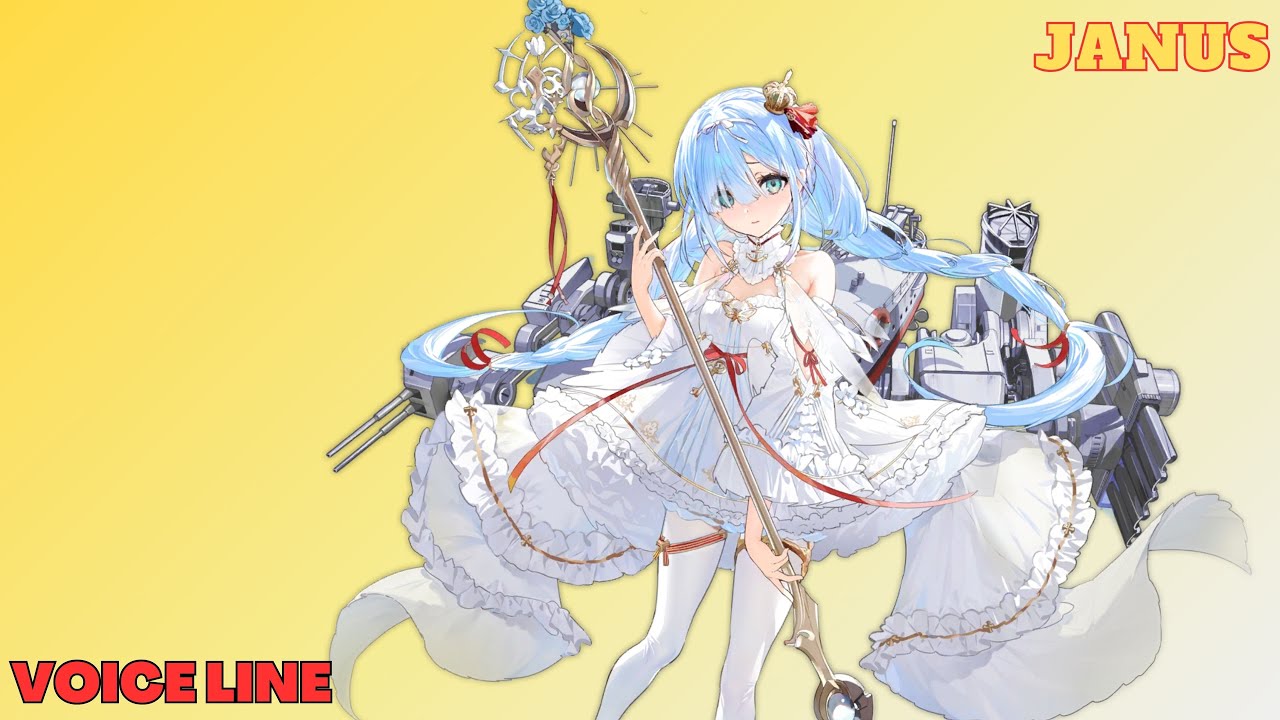 [ AZUR LANE ] Destroyer Janus Voice Line " Japanese Audio " - YouTube