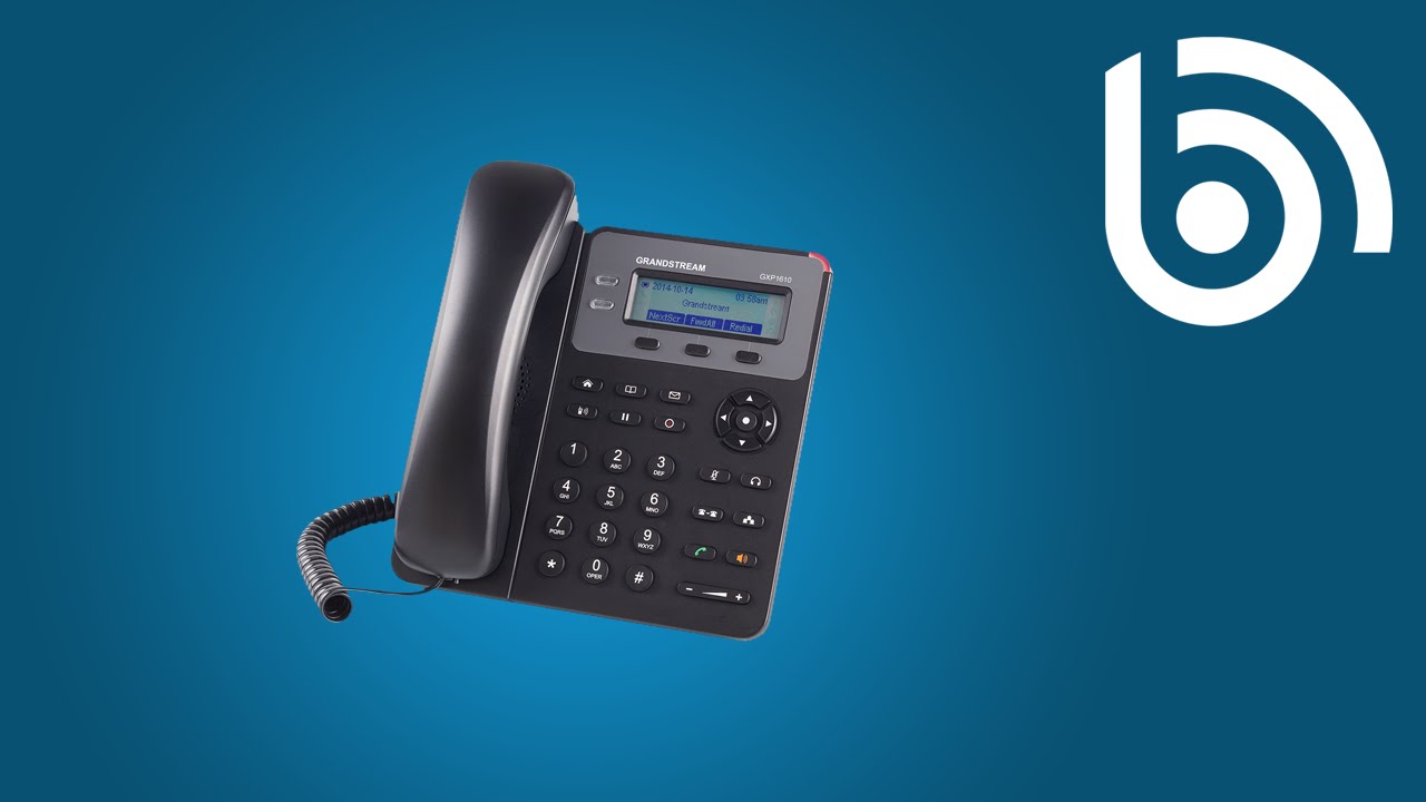 Grandstream GXP1610 IP Phone Introduction - YouTube