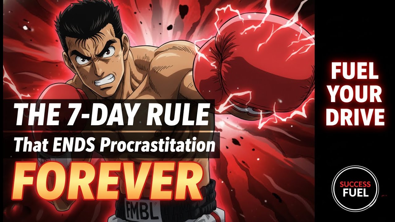 The 7-Day Rule That KILLS Procrastination Forever (And Unlocks Your ...