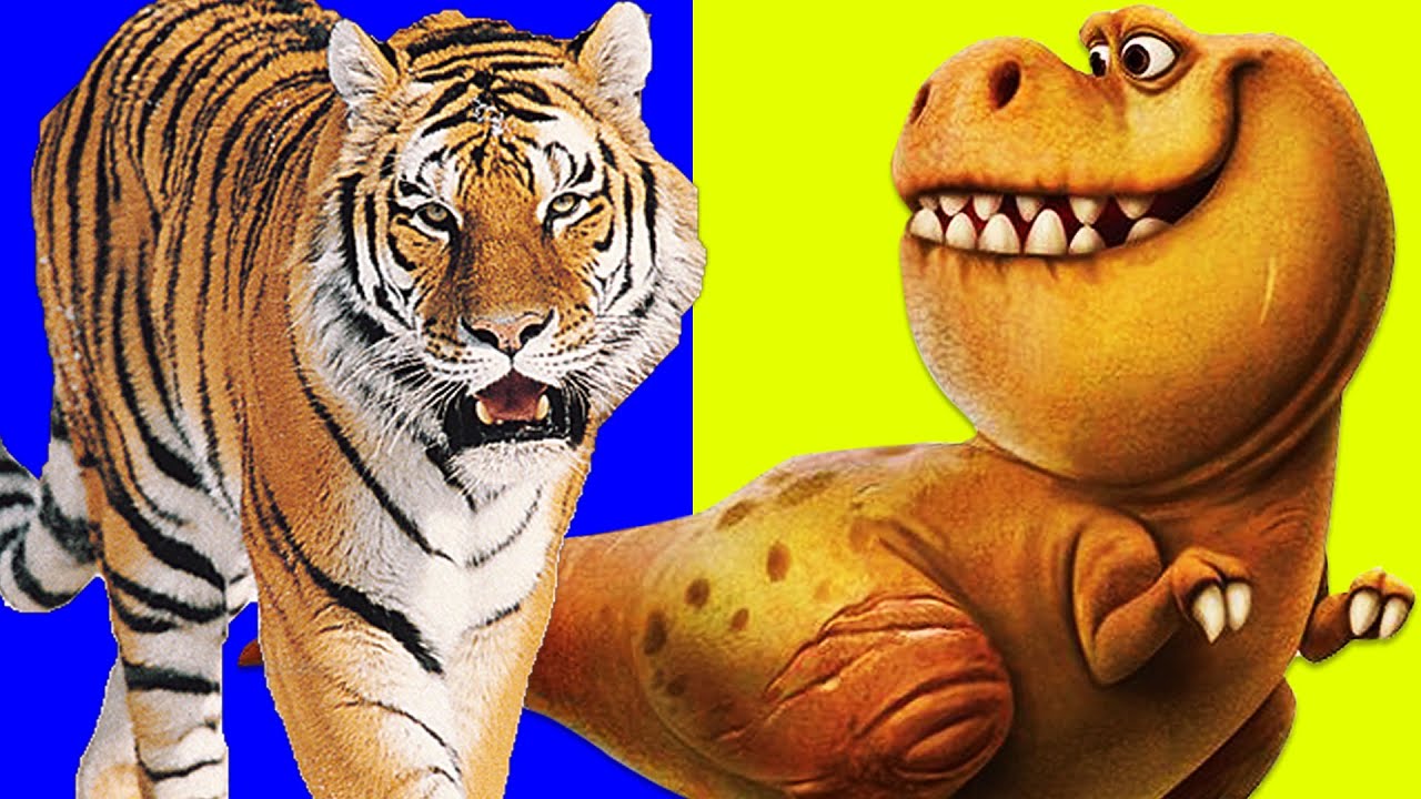 Good Dinosaur Finger Family Nursery Rhymes For Kids | Tiger Finger ...