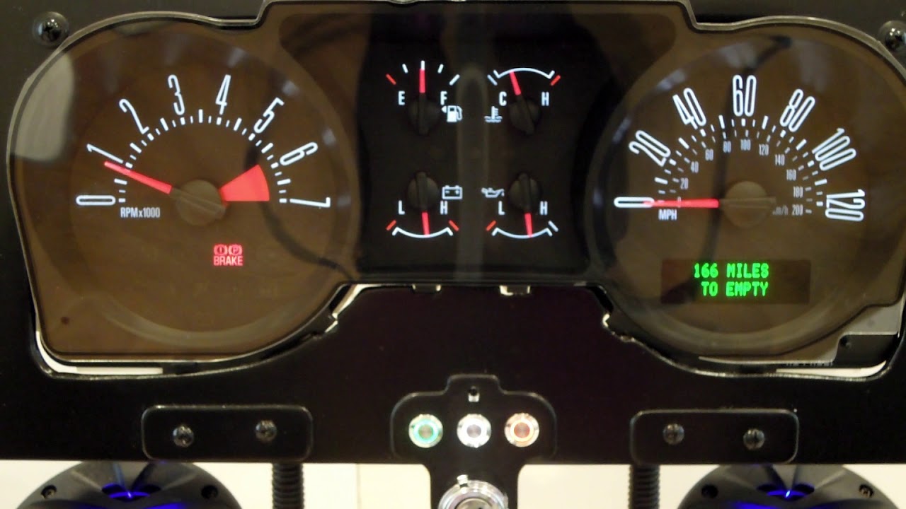 CAN-Bus Project with Ford Mustang Instrument Cluster, Part 1 - YouTube