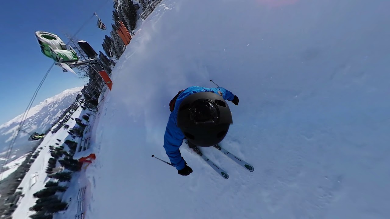 SKI piste 34 - Harakiri 78% steep - Mayrhofen - YouTube