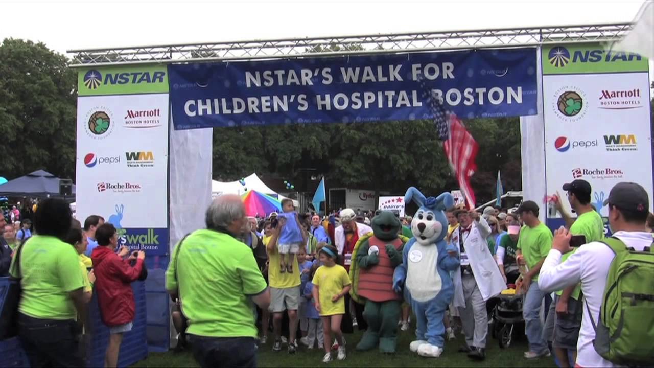 NSTAR's Walk for Boston Children's Hospital - YouTube