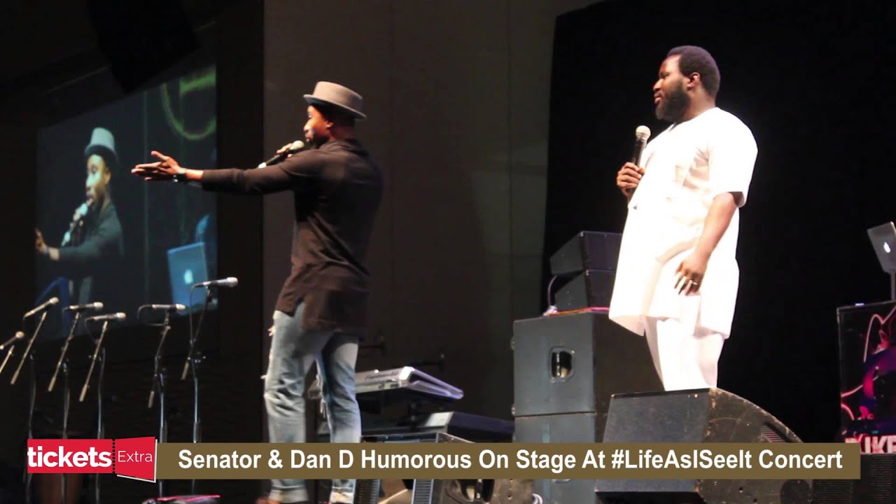 Comedians Senator and Dan D Humorous Hilarious Moments at Julius Agwu's ...