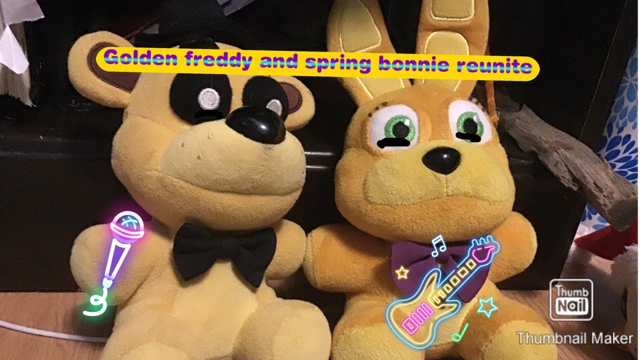 Golden freddy and spring Bonnie - YouTube