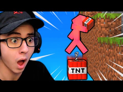 The WEIRDEST Clutch in Minecraft Bedwars EVER...