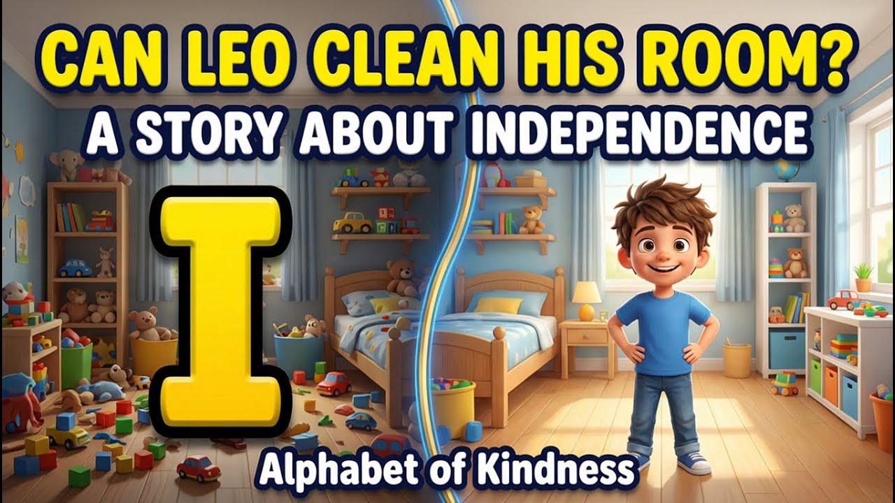 Can Leo Clean His Room All By Himself? - YouTube