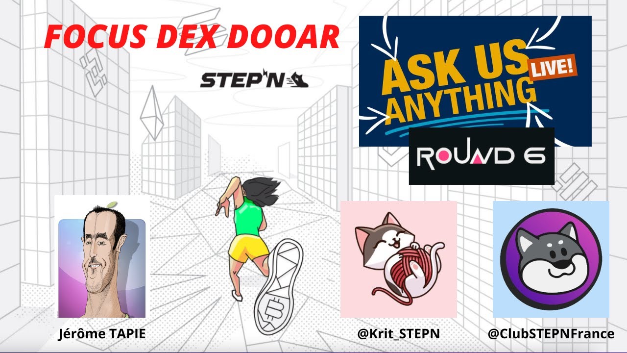 STEPN, explications sur le DEX - DOOAR à venir - YouTube