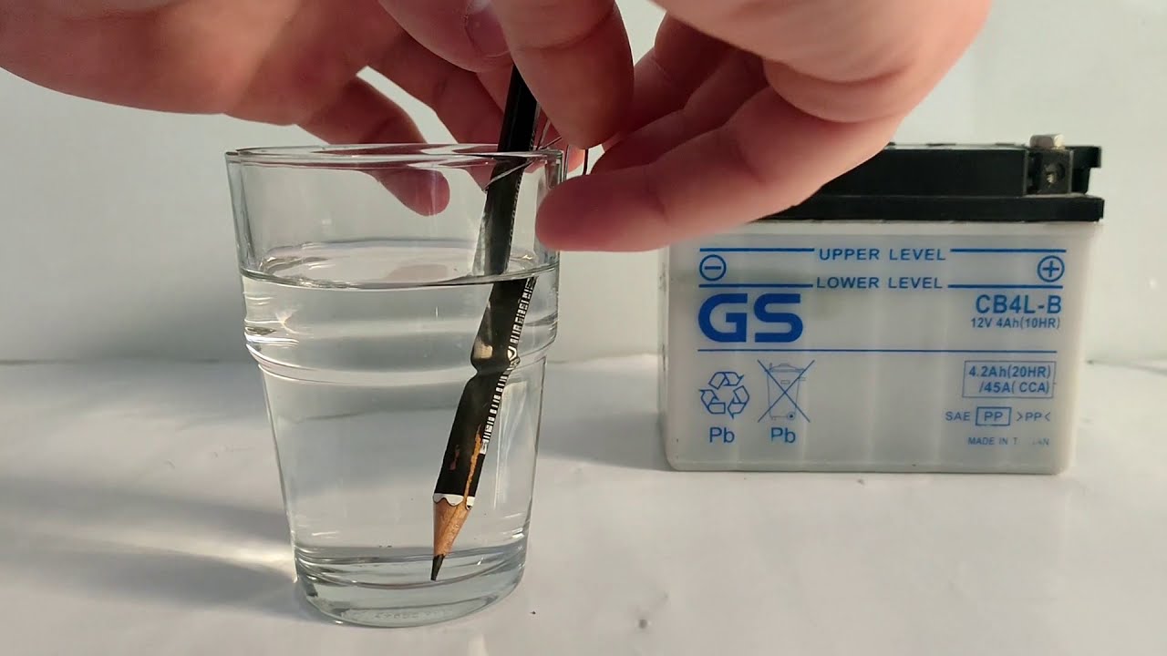 Elektroliza vode - YouTube