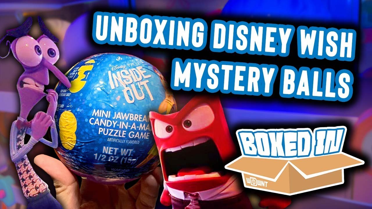 Mystery Balls from the Disney Wish - Wish-a-balls? - YouTube