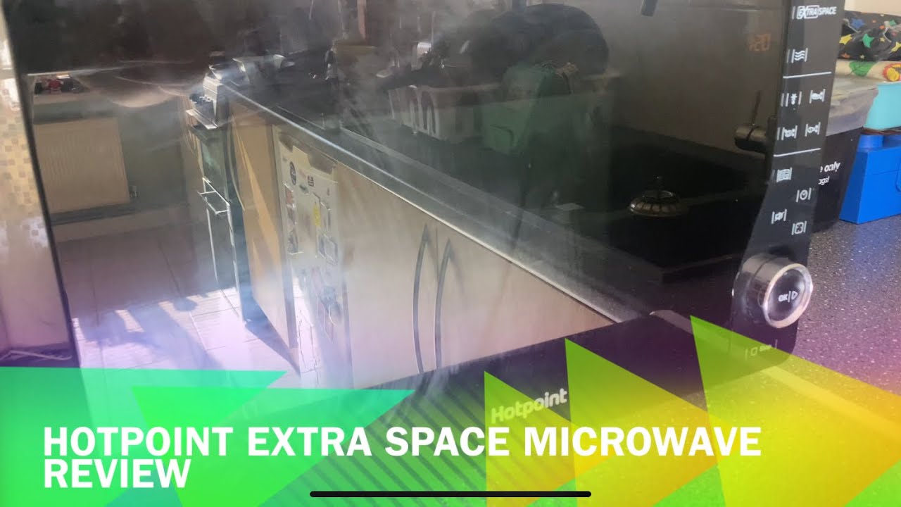 Hotpoint Extra Space Microwave - Long Term Review #microwave - YouTube