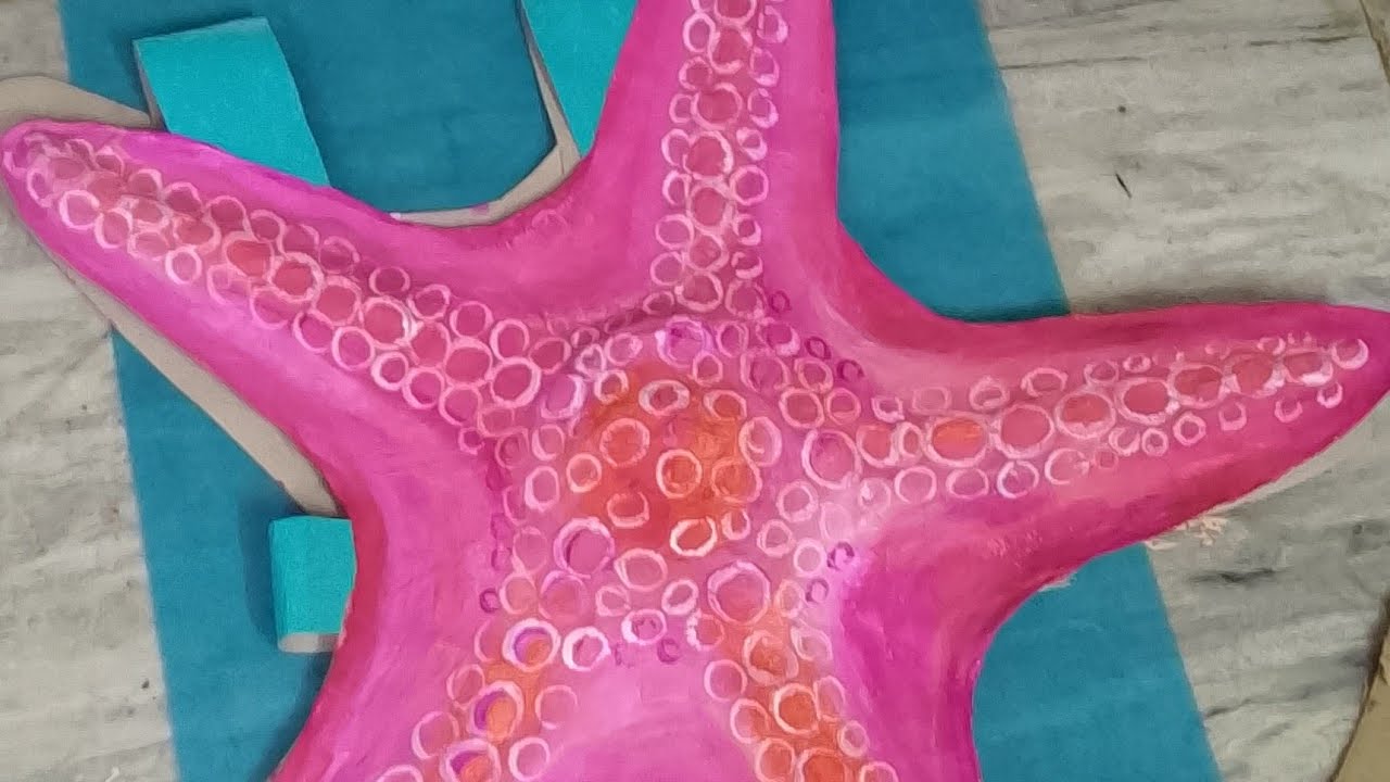 Starfish fancy dress costume making idea/Underwater animals starfish ...