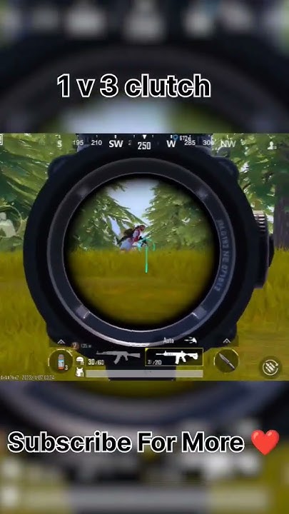 1v3 clutch ! Wait For The End ! #bgmi #pubgmobile #shortvideo #viral #trendingshorts - YouTube