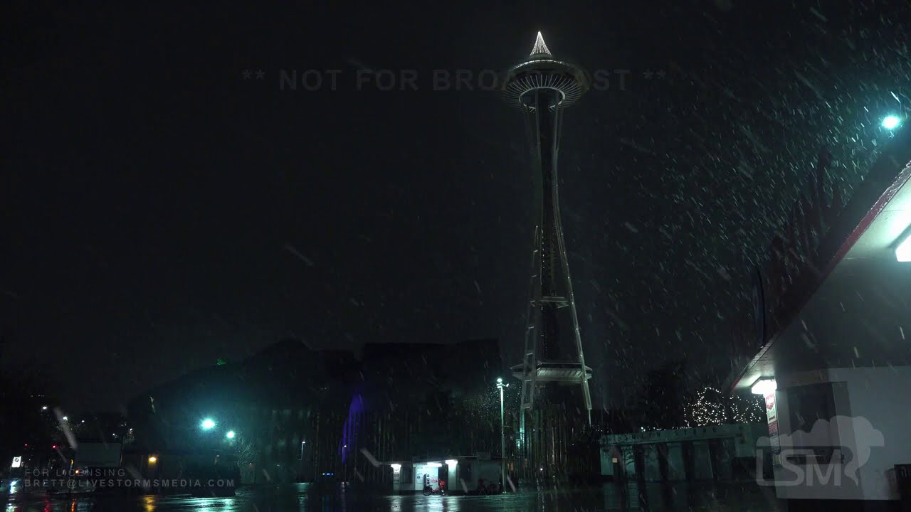 12-21-2020 Seattle, WA - Snow Same Day as Record High - YouTube