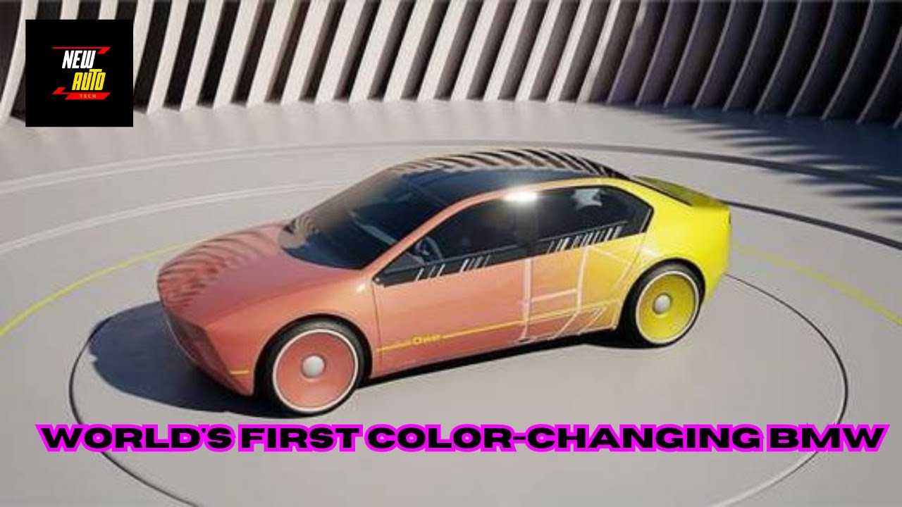 World's First Color Changing BMW | Dee| Driving into the Future ...