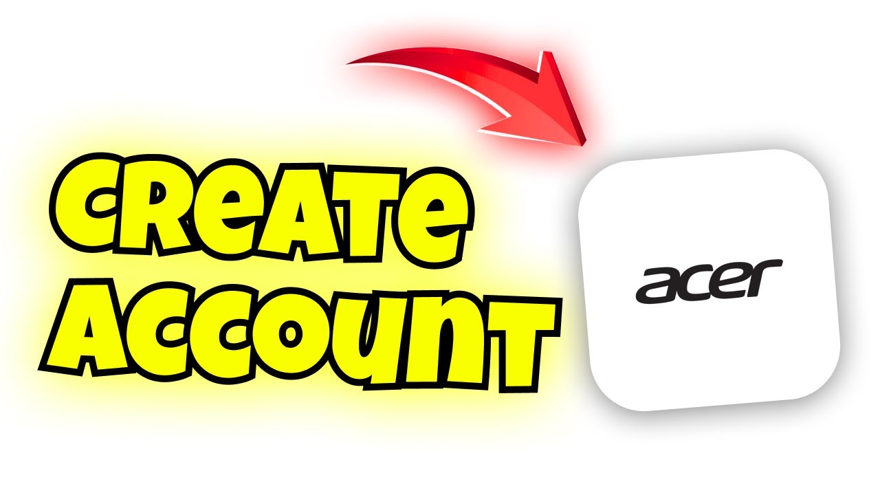 how to create acer account - YouTube