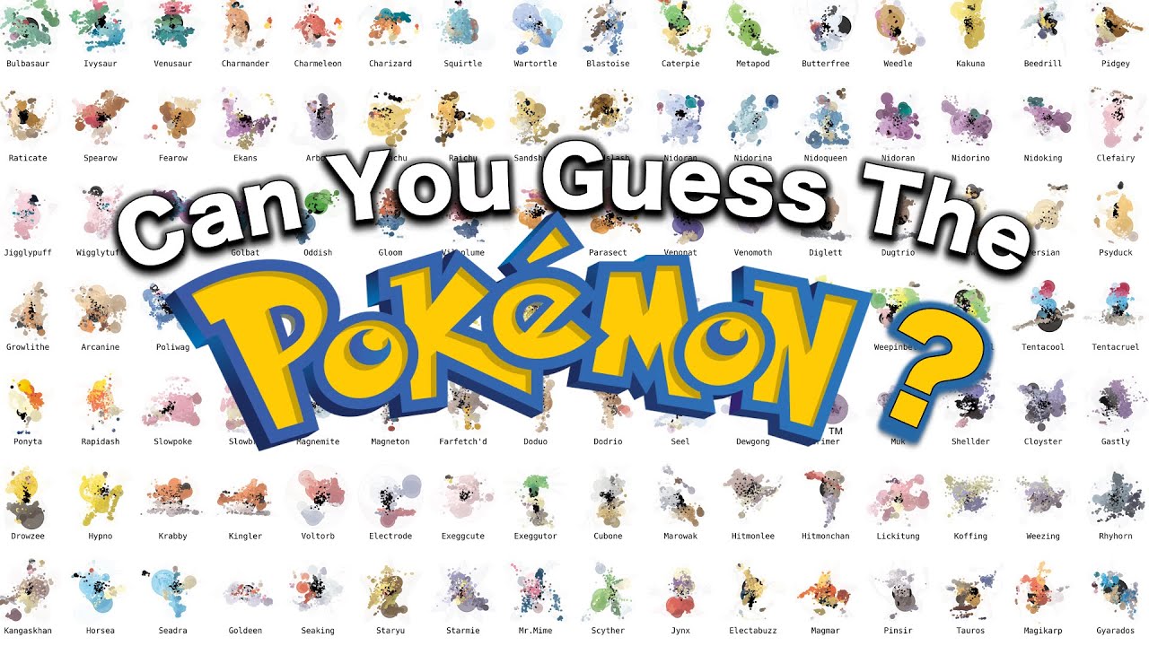 Can You Guess The Pokemon?! Ep 44 - YouTube