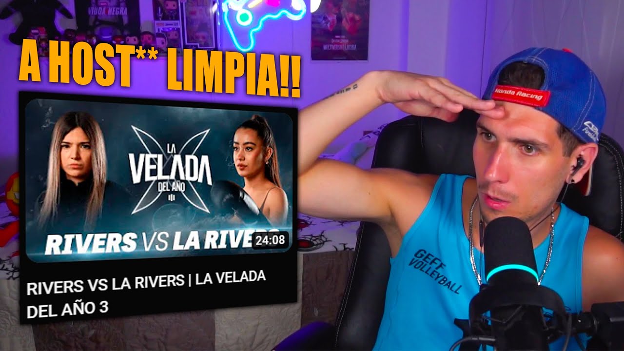 PELEADOR PROFESIONAL ANALIZA EL COMBATE entre RIVERS VS LA RIVERS ...