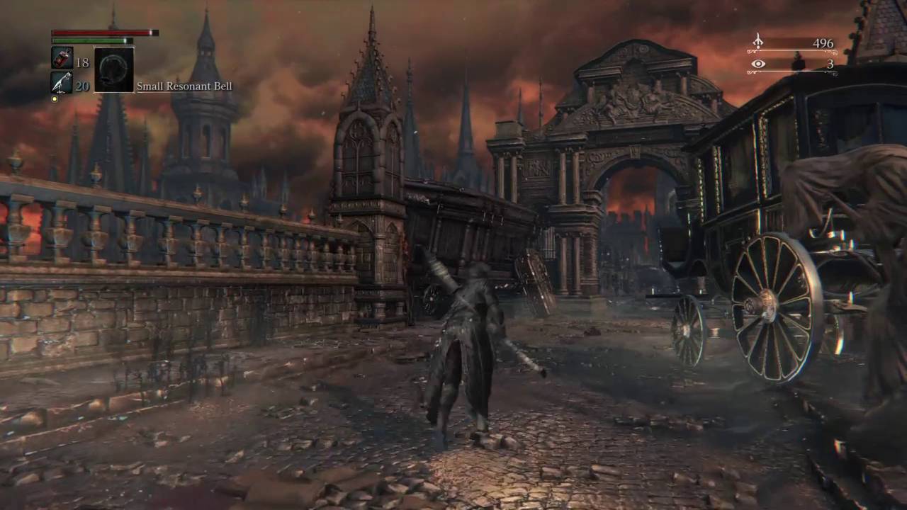 Bloodborne - Central Yharnam (Levels 17-19) - YouTube