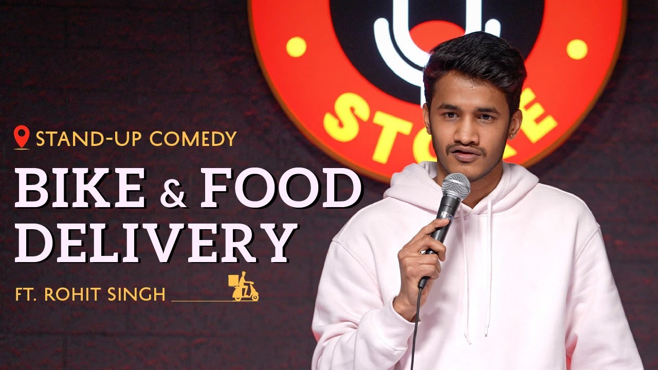 Bike and Food Delivery | Standup Comedy by Rohit Singh - YouTube