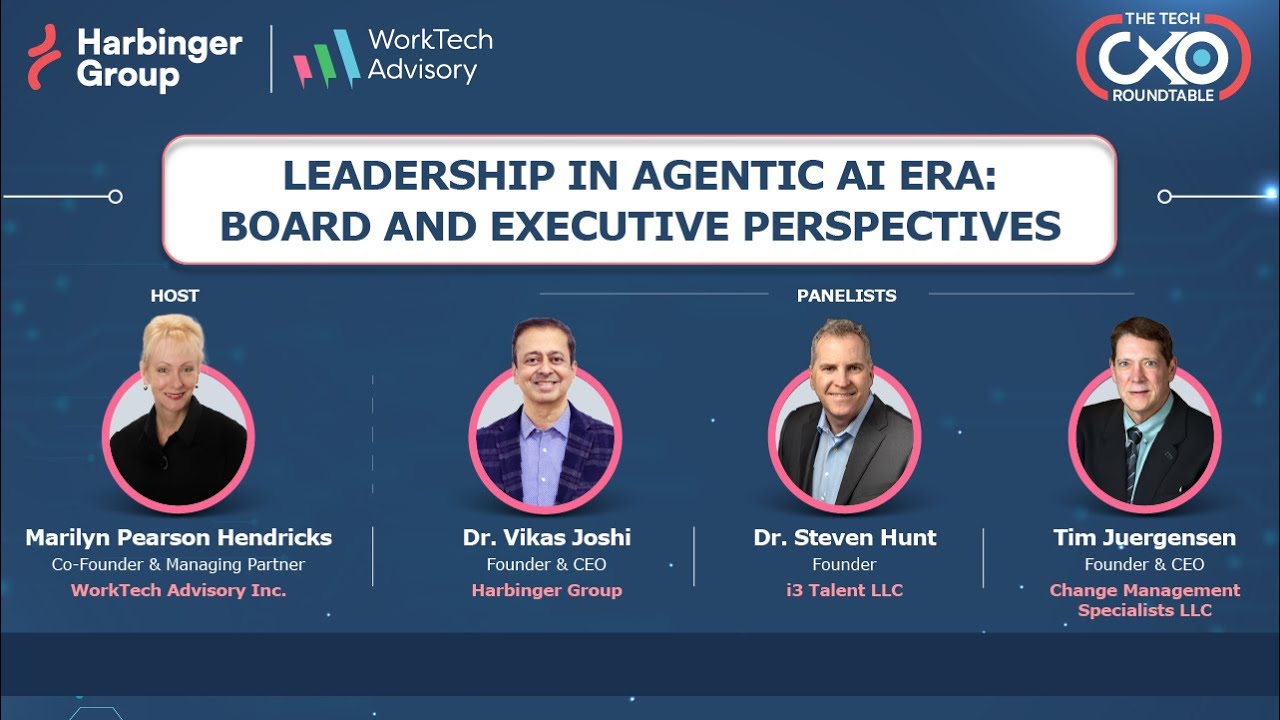 Webinar : Leadership in Agentic AI Era:Board and Executive Perspectives ...