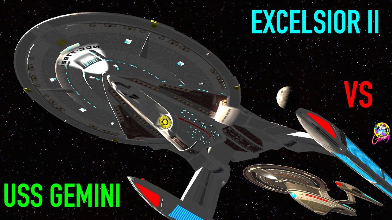 Viewer Request - USS Gemini VS USS Excelsior II - Both Ways - Star Trek ...