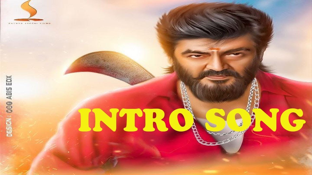 Viswasam Thala Ajith Intro Song With Black Hair#Viswasam New Look# ...
