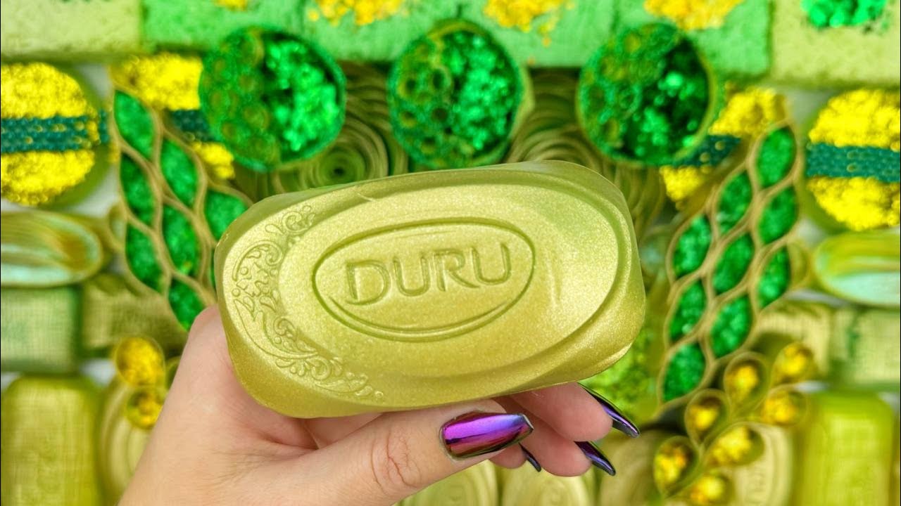 [ASMR]★Crushing, Cutting, and Crafting with Foamy Bubbles, Sparkling ...