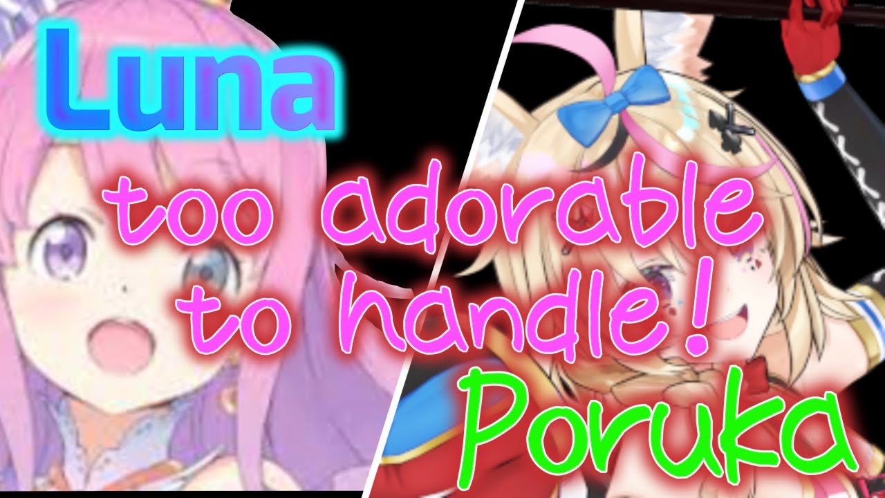 【Hololive clips】Too adorable to handle!/Polka/Himemori Luna【Polka/Luna ...