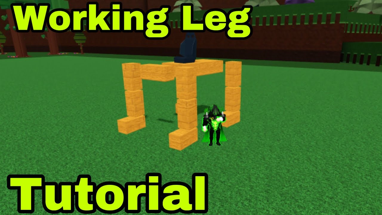 How to build a Working Leg | Build A Boat For Treasure - YouTube