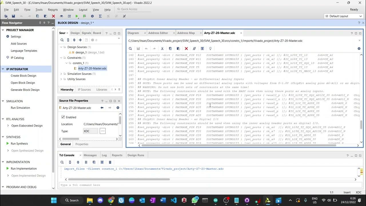 Tutorial SVM Part 5 | Setup for SVM, ADC, and FFT IP core in Vivado 2022.2 - YouTube