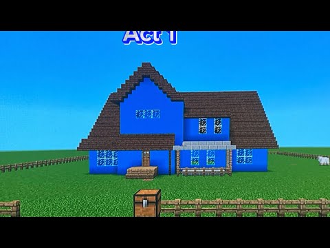 Hello Neighbor Act 1 House Build - YouTube