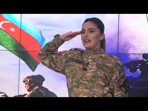 ARB Xəbərin Silahlı Qüvvələr Gününə həsr olunmuş buraxılışında aparıcıdan qürur dolu hərbi salam