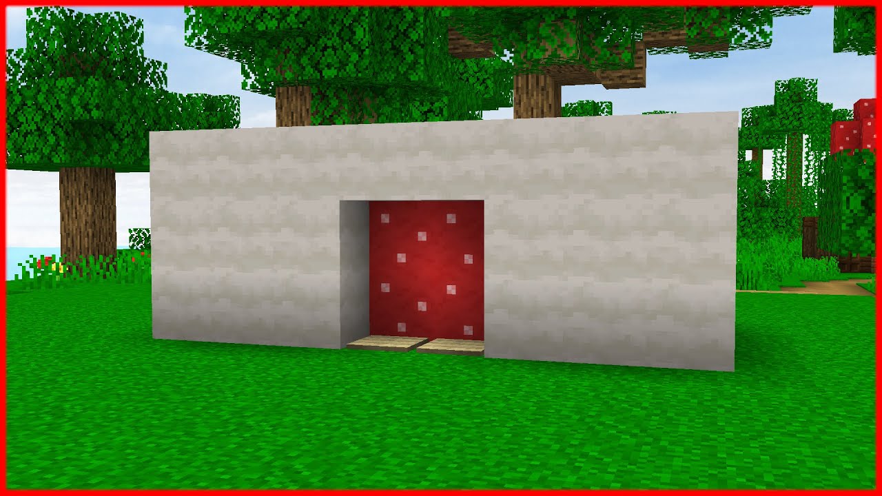 How to Build 2x2 Piston Door | Minecraft Java 1.19 - YouTube