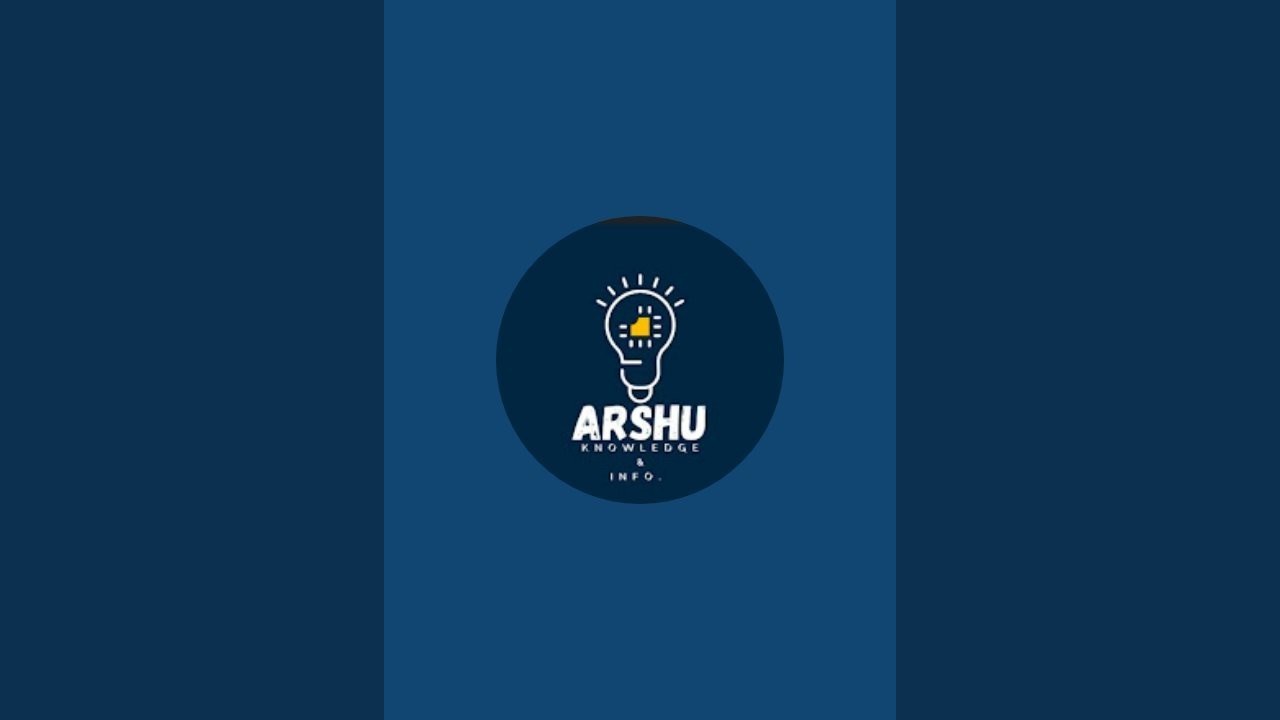 it's arshu knowledge is live! - YouTube