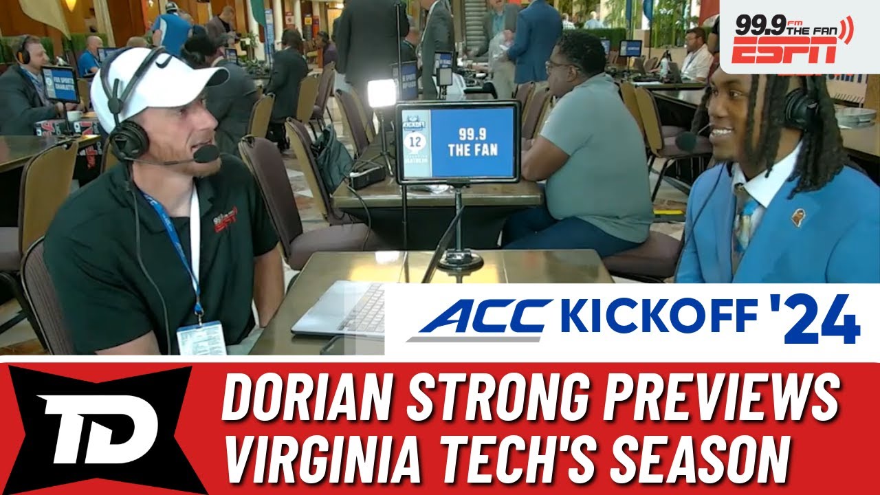 Virginia Tech Cornerback Dorian Strong previews the 2024 College ...