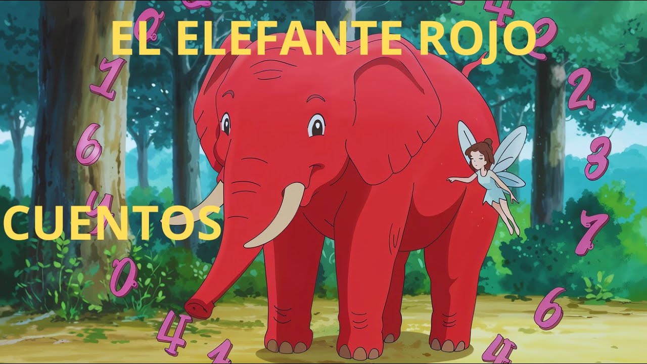 La increíble historia del elefante rojo. - YouTube