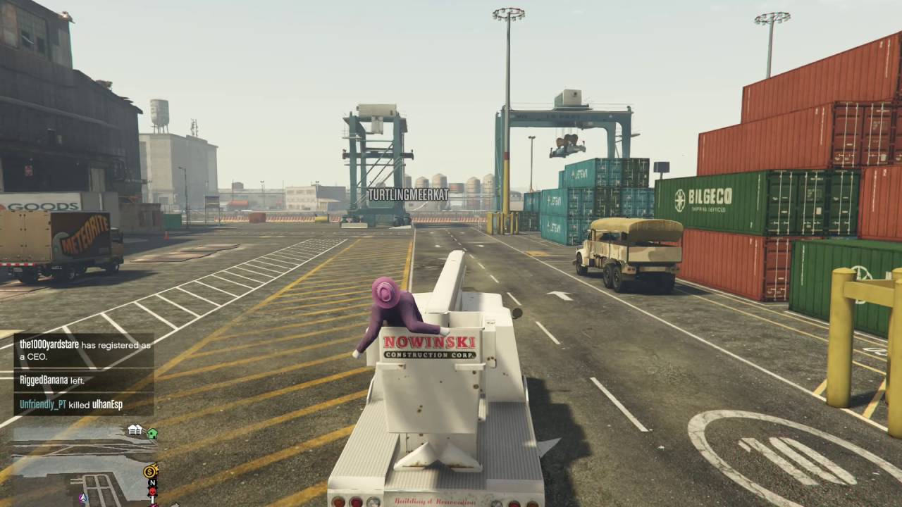 GTA 5 - Crane Truck - YouTube