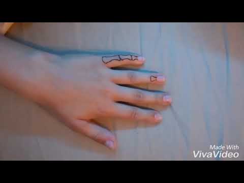 Tattoo Skelett Hand